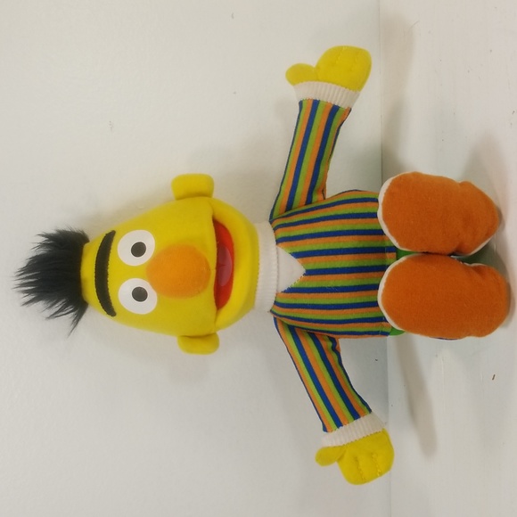 Sesame Street | Toys | Sesame Street Bert Hasbro 22 Plush Doll Toy ...